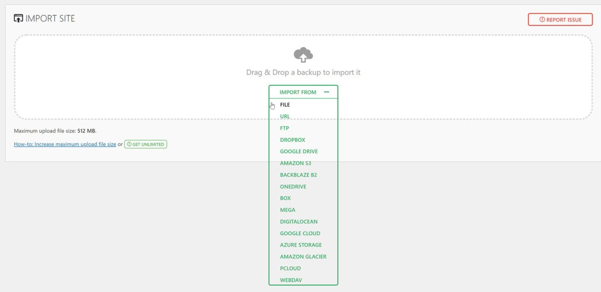 Cara Install dan Setting Plugin All in One WP Migration - Blog Hostingan